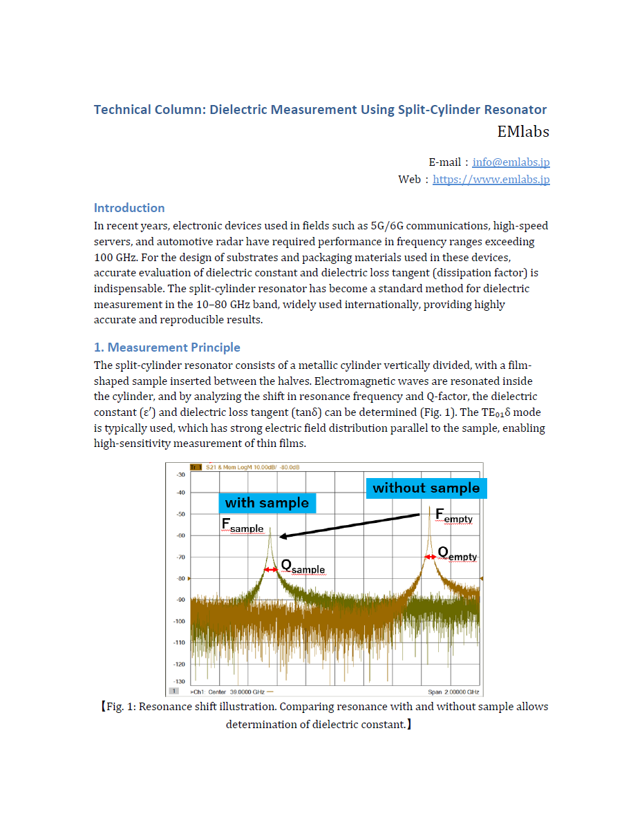 Public Documents - EM labs Inc.